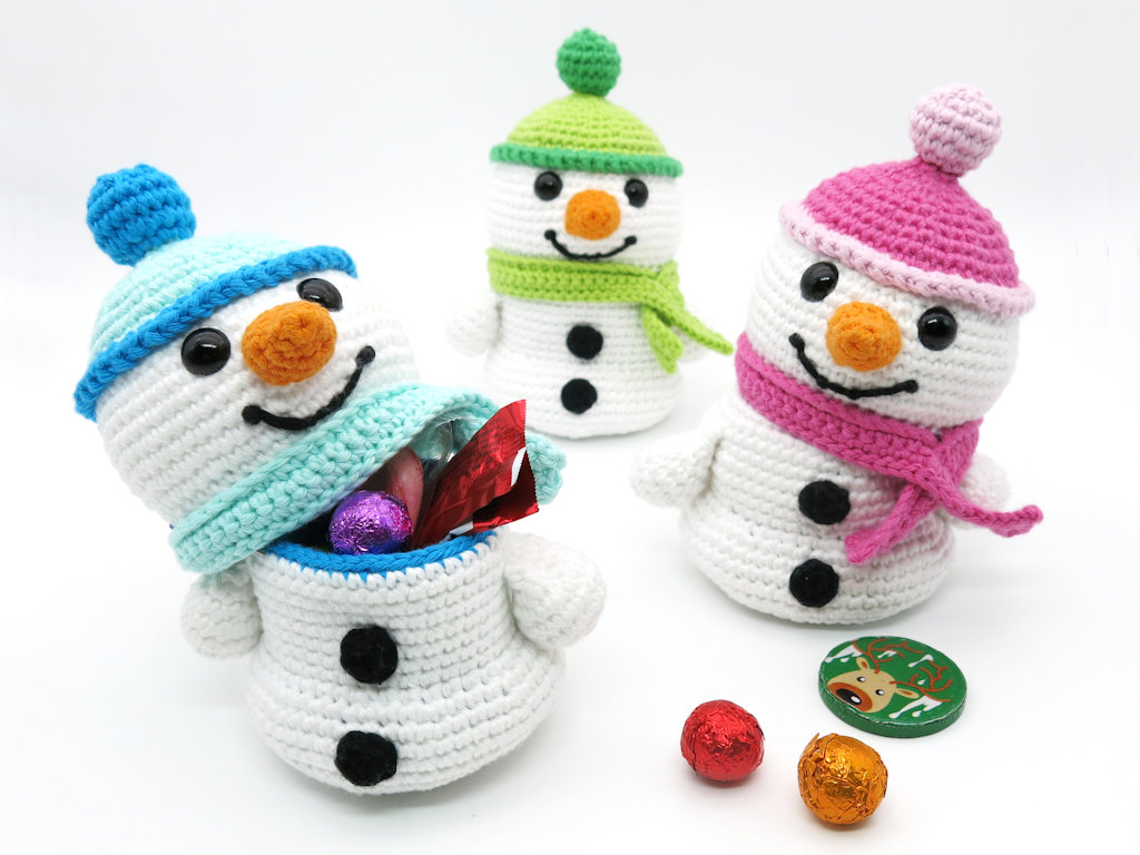 Schneemann / Snowman – patterns by steph